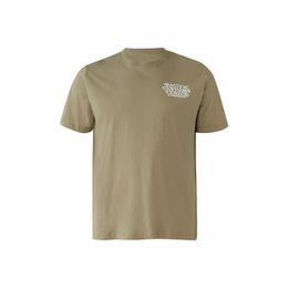 s.Oliver Men Big Sizes Shirt male size XXXL Light green / White