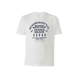 s.Oliver Men Big Sizes T-Shirt Herren Gr&ouml;&szlig;e 4XL nachtblau / offwhite