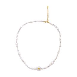 Maanesten Kette 'MAGGIE' Damen Gr&ouml;&szlig;e One Size gold / perlwei&szlig;