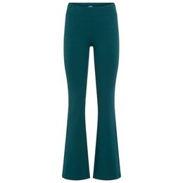 Fayn Sports Hose Damen Gr&ouml;&szlig;e 36 dunkelgr&uuml;n / wei&szlig;