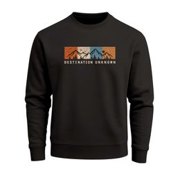 Neverless Sweatshirt 'Destination unknown' Herren Gr&ouml;&szlig;e XXL schwarz