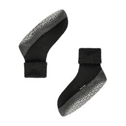 Falke Unisex Hausschuhe Cosyshoe in Black | Gr.: 41/42