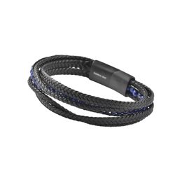 Akzent Armband 'Mica' Herren Gr&ouml;&szlig;e 23 cm schwarz