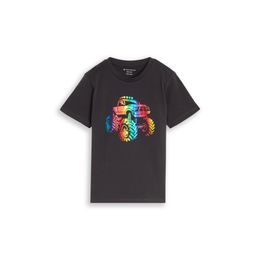 Tom Tailor T-Shirt Jungen Gr&ouml;&szlig;e 104 anthrazit / jade / orange / hellpink