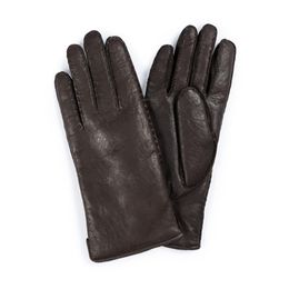 Werner Christ Fingerhandschuhe 'Jenna' Damen Gr&ouml;&szlig;e 4XS dunkelbraun