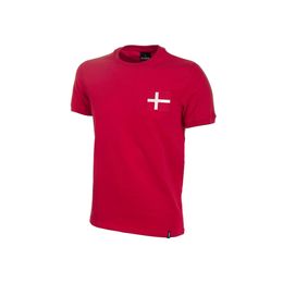 COPA Trikot 'Retro D&auml;nemark 1970er' Herren Gr&ouml;&szlig;e S rot