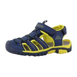 Kappa Sandale Jungen Gr&ouml;&szlig;e 32 navy / gelb