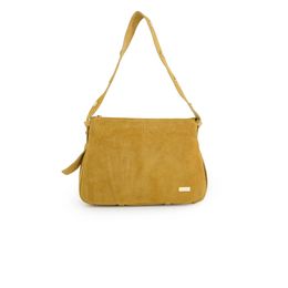 Venezia Schultertasche Damen Gr&ouml;&szlig;e One Size gelb