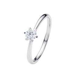 ONE ELEMENT Ring '6er Krappe' Damen Gr&ouml;&szlig;e 55 silber