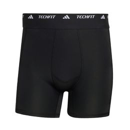 adidas Performance Sportshorts 'TECHFIT HYBRID SHORT' Herren Gr&ouml;&szlig;e S schwarz / wei&szlig;