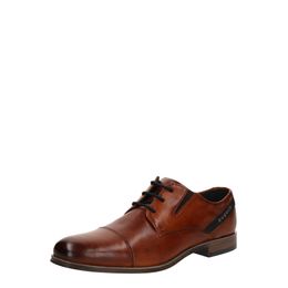 Bugatti Lace-Up Shoes male size 45 Navy / Brown / Grey