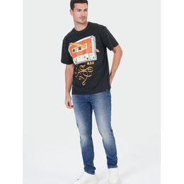 M.o.d Miracle Of Denim Shirt Herren Gr&ouml;&szlig;e XL schwarz