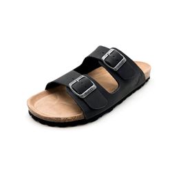 THIES Pantolette 'THIES 1856 Eco Bio Sandal' Damen Gr&ouml;&szlig;e 48 dunkelgrau