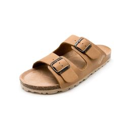 THIES Pantolette 'THIES 1856 Eco Bio Sandal' Damen Gr&ouml;&szlig;e 43 braun