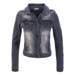 Rock Creek Jacke Damen Gr&ouml;&szlig;e XS stone / dunkelgrau Sommerjacke