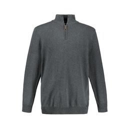 JP1880 Pullover Herren Gr&ouml;&szlig;e L graumeliert