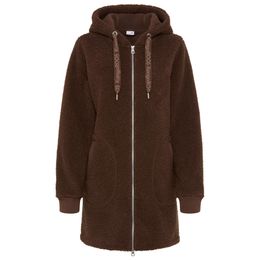 Kangaroos Fleecejacke Damen Gr&ouml;&szlig;e S/M taupe