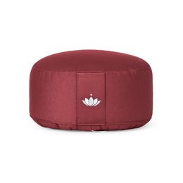 Lotuscrafts Fitnessger&auml;t 'Meditationskissen Lotus' Damen Gr&ouml;&szlig;e XS/XL bordeaux