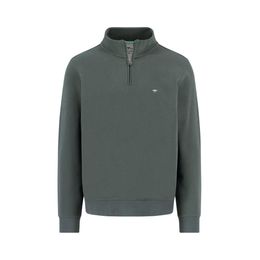 Fynch-Hatton Pullover 'Sweat, Troyer-Zip dark ivy' Herren Gr&ouml;&szlig;e XXXL gr&uuml;n