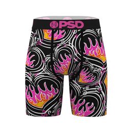 PSD Boxer shorts 'Devil Heart' male size S Yellow / Purple / Black / White