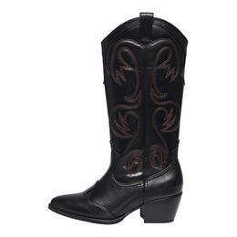 Jacqueline de Yong JDY Cowboy Boots 'JDYJANE' female size 36 Black