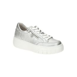 Gabor Sneakers 'Gabor Schuhe Plateau Sneakers silber metallic 63.220.61' male size 40.5 Silver