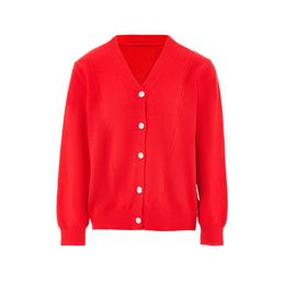 Sanika Strickjacke Damen Gr&ouml;&szlig;e XS/S rot