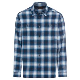 MAN'S WORLD Man's World Button Up Shirt male size L Blue / White