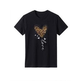 Lapaplus Shirt 'Women's Short Sleeve Shirt Summer Tops' Damen Gr&ouml;&szlig;e L schwarz