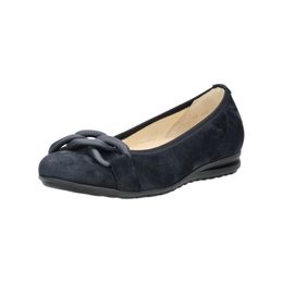 Gabor Ballerina Damen Gr&ouml;&szlig;e 44 dunkelblau Sommerschuhe
