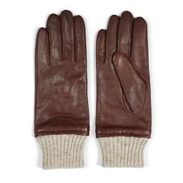 Howard London Fingerhandschuhe 'Ella' Damen Gr&ouml;&szlig;e L braun