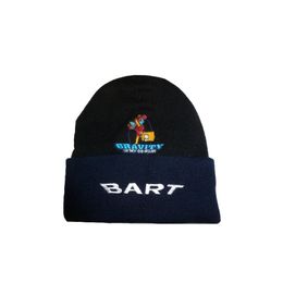 King Kameha M&uuml;tze 'Bart Gravitation' Herren Gr&ouml;&szlig;e 54/64 schwarz