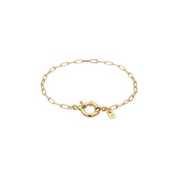 Kuzzoi Armband Herren Gr&ouml;&szlig;e 19 gold