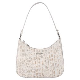Roeckl Tasche 'CLEO SCHULTERTASCHE CROCO SMALL' Damen Gr&ouml;&szlig;e one size creme / ecru / hellbeige