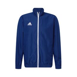 adidas Performance Athletic Jacket 'Entrada 22' male size M Dark blue / White