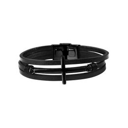 Akzent Armband 'Kalli, langlebig' Herren Gr&ouml;&szlig;e 20 cm schwarz