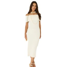 No Matter What Kleid 'Elbise' Damen Gr&ouml;&szlig;e 36 wei&szlig; Sommerkleid