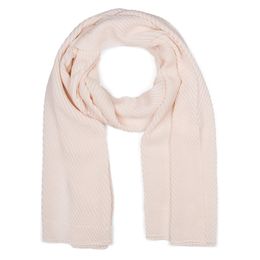 styleBREAKER Schal 'Gekreppter Unifarbener Schal' Damen Gr&ouml;&szlig;e One Size beige