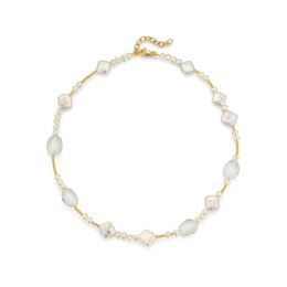 Firetti Kette Damen Gr&ouml;&szlig;e One Size gold / perlwei&szlig;