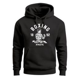Neverless Sweatshirt 'Boxer' Herren Gr&ouml;&szlig;e L schwarz