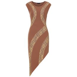 HotSquash Kleid Damen Gr&ouml;&szlig;e 36 cappuccino / mokka Sommerkleid