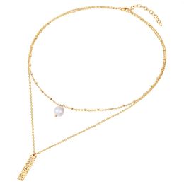 Valero Pearls Kette Damen Gr&ouml;&szlig;e One Size goldgelb