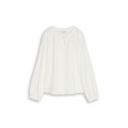 Tom Tailor Bluse Damen Gr&ouml;&szlig;e L wei&szlig;