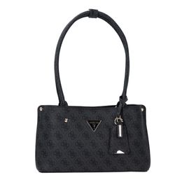 Guess Schultertasche 'Meridian II' Damen Gr&ouml;&szlig;e One Size anthrazit / schwarz