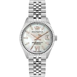 Philip Watch Analoguhr Damen Gr&ouml;&szlig;e One Size silber