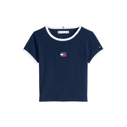 Tommy Hilfiger T-Shirt 'HERITAGE' M&auml;dchen Gr&ouml;&szlig;e 116 navy