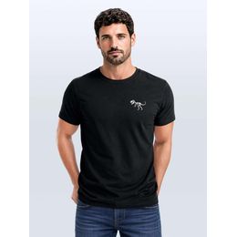 Neverless Shirt 'Dino Skeleton' Herren Gr&ouml;&szlig;e XS schwarz