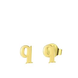 Lucardi Ohrringe Damen Gr&ouml;&szlig;e Onesize gold