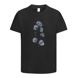 Husksware Shirt 'Herren T-Shirt mit abstraktem Grafikprint' Herren Gr&ouml;&szlig;e L schwarz