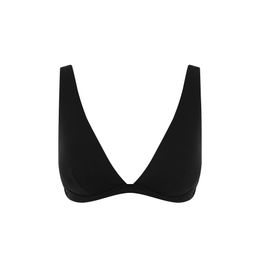 Sea Level Bikinitop 'Longline Essentials' Damen Gr&ouml;&szlig;e 90 schwarz